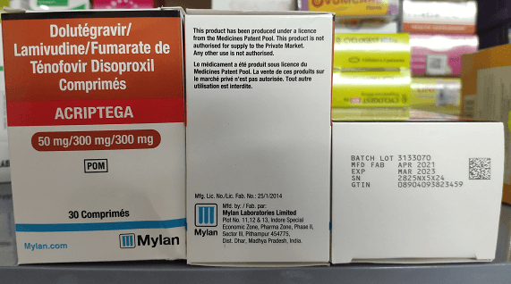 Thuốc Acriptega giá bao nhiêu? Thuốc Arv, pep, prep tốt nhất hiện nay