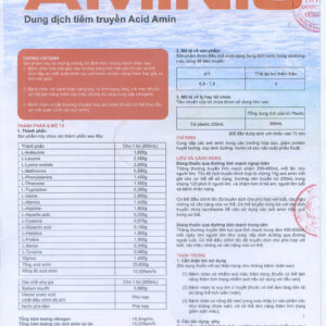 Thuốc Aminic 200ml - Công dụng, Liều dùng, Giá bán