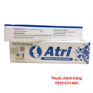 Thuốc Atira 2ml – Muối Sodium hyaluronate 20mg - Công dụng, Giá bán