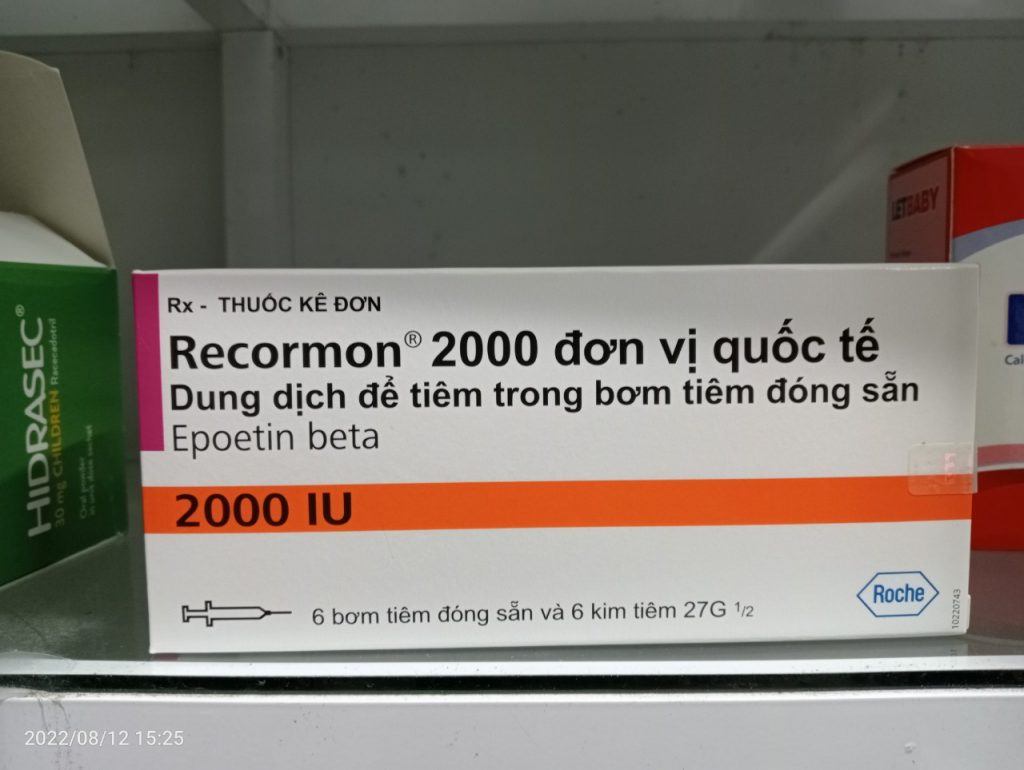 Thuốc Recormon 2000IU là gì?giá bán bao nhiêu mua ở đâu tốt
