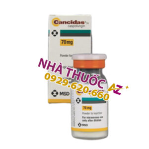 Thuốc Cancidas 50mg – Caspofungin 50mg - Giá bán, Mua ở đâu