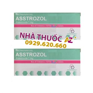 Thuốc Asstrozol 1mg cách dùng, giá bán, mua ở đâu Hà Nội, HCM?