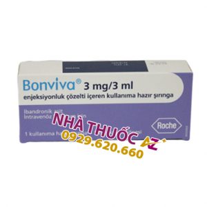 Thuốc bonviva 3mg/3ml – Công dụng – Liều dùng – Giá bán – Mua ở đâu?