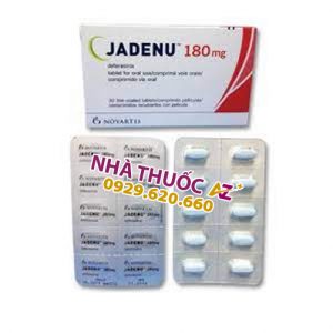 Thuốc Jadenu 180mg – Giá bao nhiêu, Mua ở đâu rẻ nhất 2021?