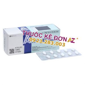 Thuốc Atelec 10mg – Công dụng – Liều dùng – Giá bán – Mua ở đâu?
