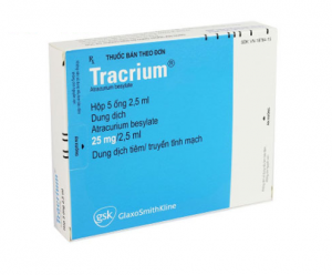Thuốc Tracrium 25mg/2.5ml là thuốc gì - Giá bao nhiêu, Mua ở đâu?