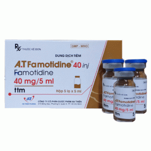 Thuốc A.T Famotidine 40 inj là thuốc gì, giá bao nhiêu, mua ở đâu