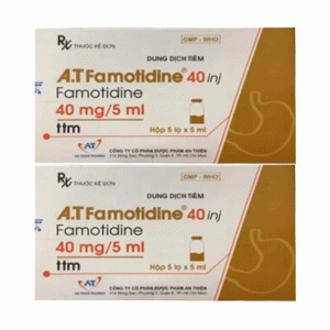 Thuốc A.T Famotidine 40 inj là thuốc gì, giá bao nhiêu, mua ở đâu