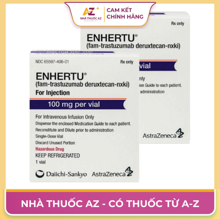 Thuốc Enhertu (Trastuzumab Deruxtecan) - Thông Tin Chi Tiết Về Thuốc ...