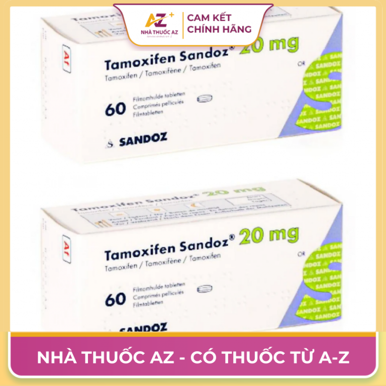 Thuốc Tamoxifen Sandoz 20mg - Thông Tin Chi Tiết Về Thuốc Điều Trị Ung ...
