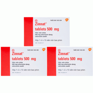 Thuốc Zinnat 500mg điều trị nhiễm khuẩn giá bao nhiêu mua ở đâu