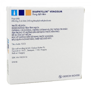 Thuốc Diaphyllin Venosum 4% là thuốc gì, giá bao nhiêu?