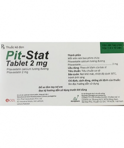 Thuốc Pit-Stat tablet 2 mg là thuốc gì, giá bao nhiêu, mua ở đâu?