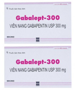 Thuốc Gabalept-300 là thuốc gì, giá bao nhiêu, mua ở đâu?