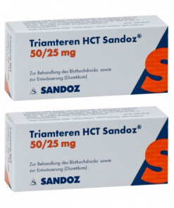 Thuốc Triamteren HCT Sandoz 50/25 mg là thuốc gì, giá bao nhiêu