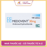 Thuốc Medovent 30mg – Công dụng, liều dùng, giá bán? - Nhà Thuốc AZ