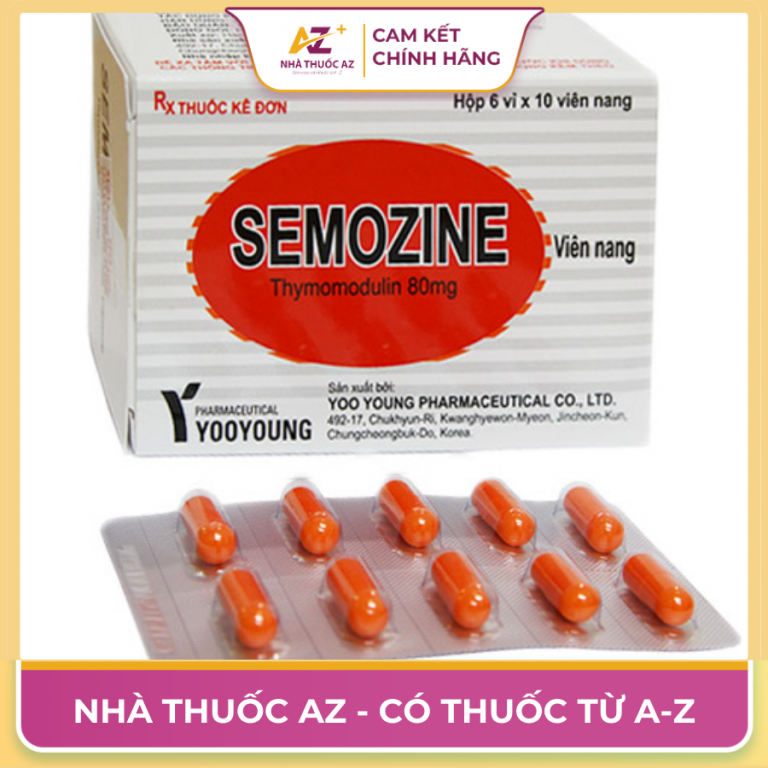Thuốc Semozine 80 mg – Công dụng, liều dùng, giá bán? - Nhà Thuốc AZ