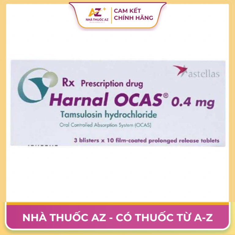 Thuốc Harnal Ocas 0.4mg – Công dụng, liều dùng, giá bán? - Nhà Thuốc AZ