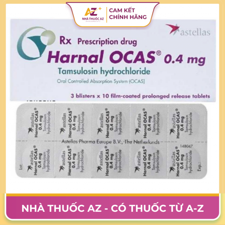Thuốc Harnal Ocas 0.4mg – Công dụng, liều dùng, giá bán? - Nhà Thuốc AZ