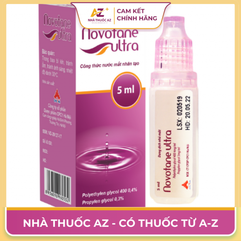 Thuốc Novotane Ultra – Công dụng, liều dùng, giá bán? - Nhà Thuốc AZ