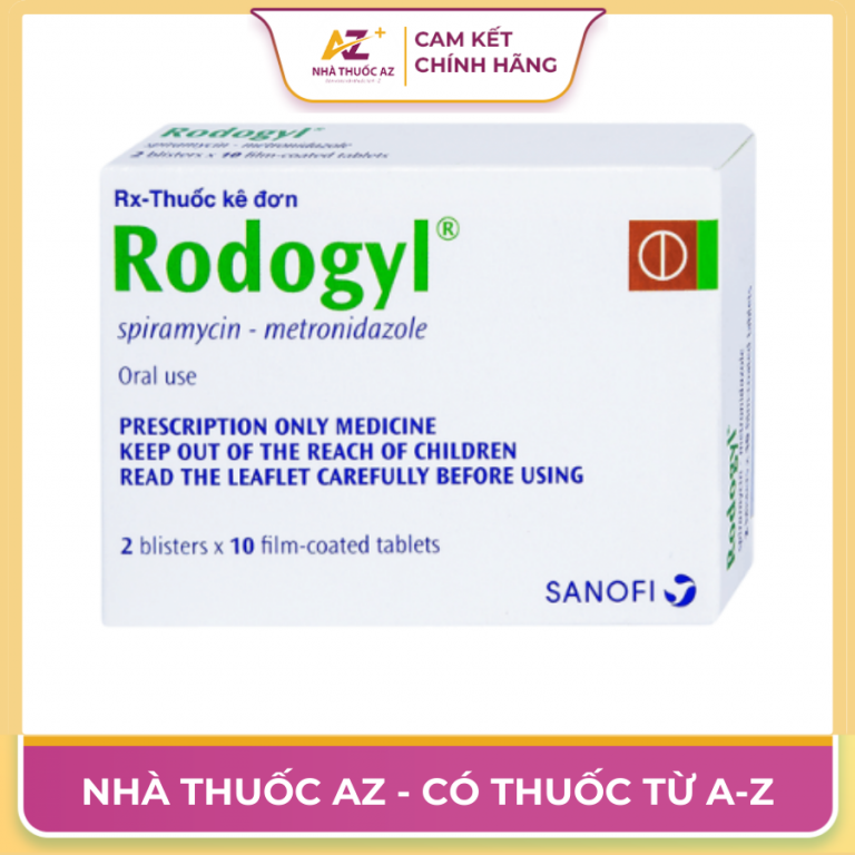 Thuốc Rodogyl – Spiramycin – Công dụng, liều dùng, giá bán? - Nhà Thuốc AZ