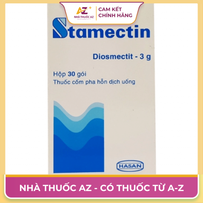 Thuốc Stamectin – Diosmectit – Công dụng, liều dùng, giá bán - Nhà Thuốc AZ