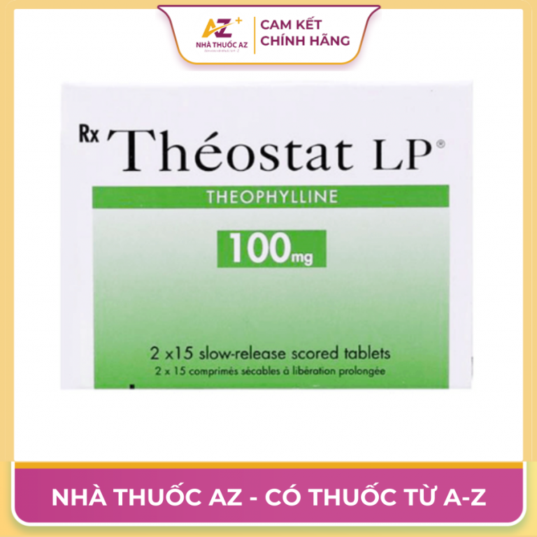 Thuốc Theostat 100mg – Công dụng, liều dùng, giá bán? - Nhà Thuốc AZ