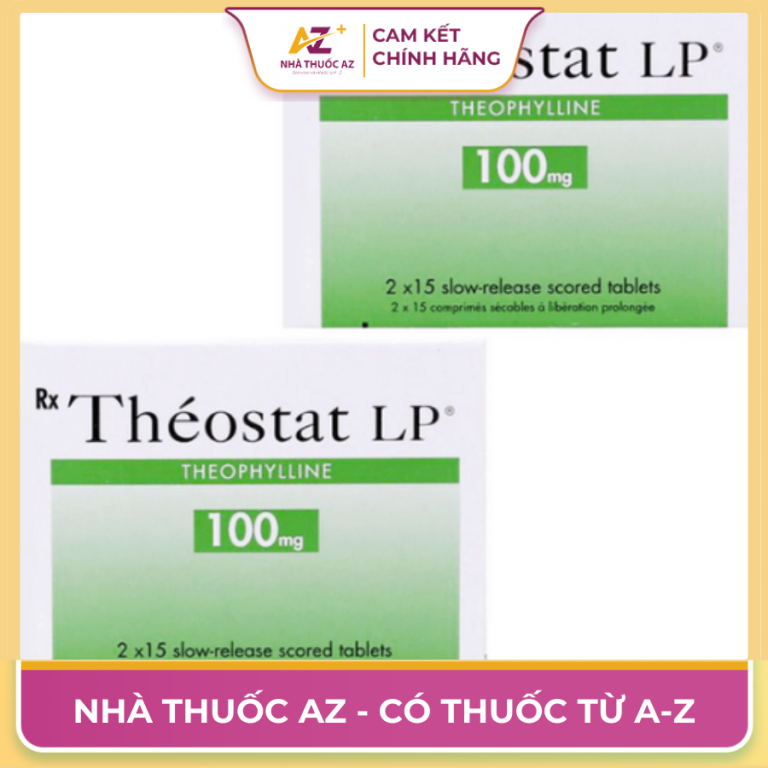 Thuốc Theostat 100mg – Công dụng, liều dùng, giá bán? - Nhà Thuốc AZ