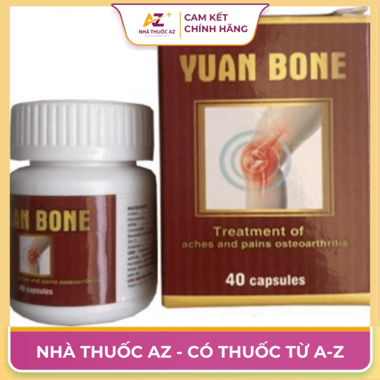 Thuốc Yuan Bone – Công dụng, liều dùng, giá bán, mua ở đâu? - Nhà Thuốc AZ