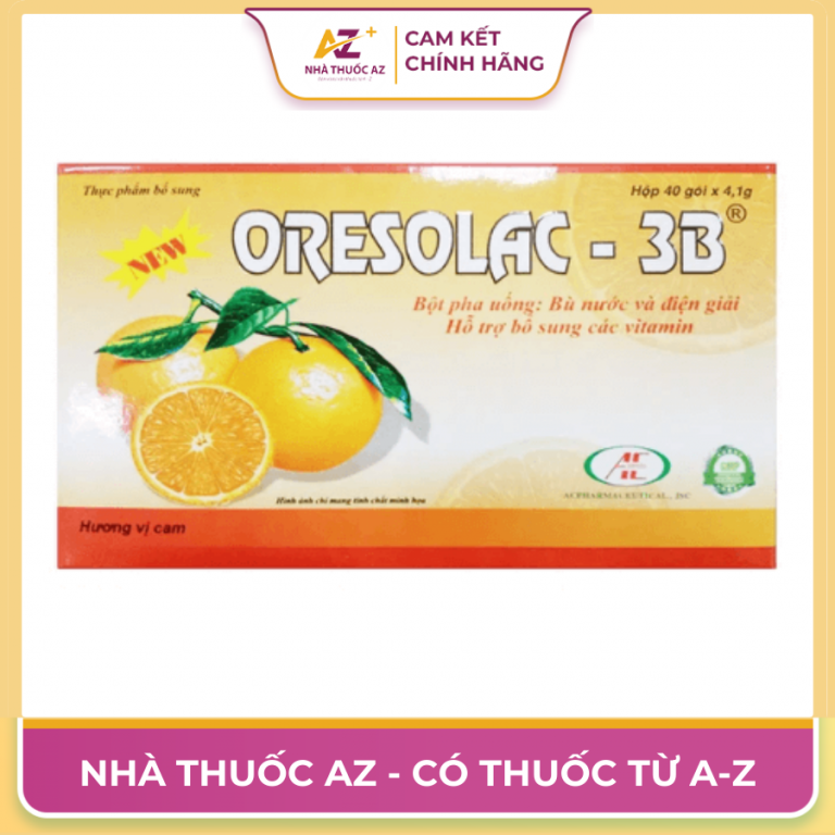 Thuốc Oresol 3B – Công dụng, liều dùng, giá bán, mua ở đâu? - Nhà Thuốc AZ