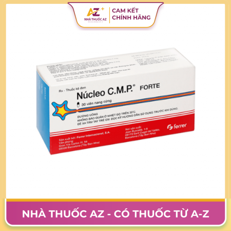 Thuốc Núcleo C.M.P Forte – Công dụng, liều dùng, giá bán? - Nhà Thuốc AZ