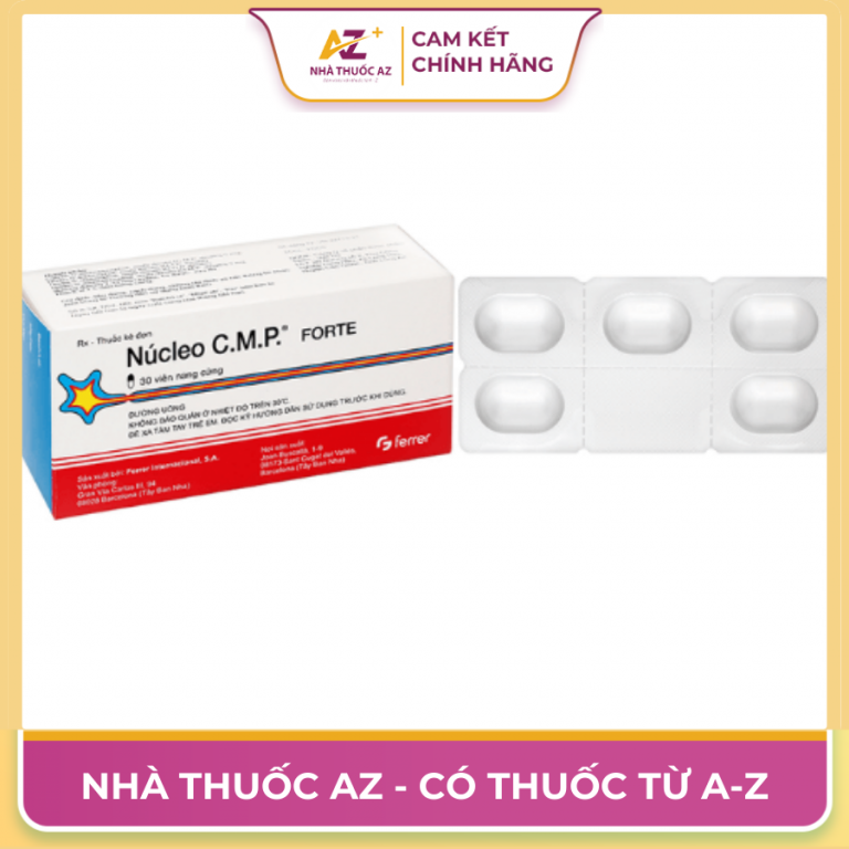 Thuốc Núcleo C.M.P Forte – Công dụng, liều dùng, giá bán? - Nhà Thuốc AZ