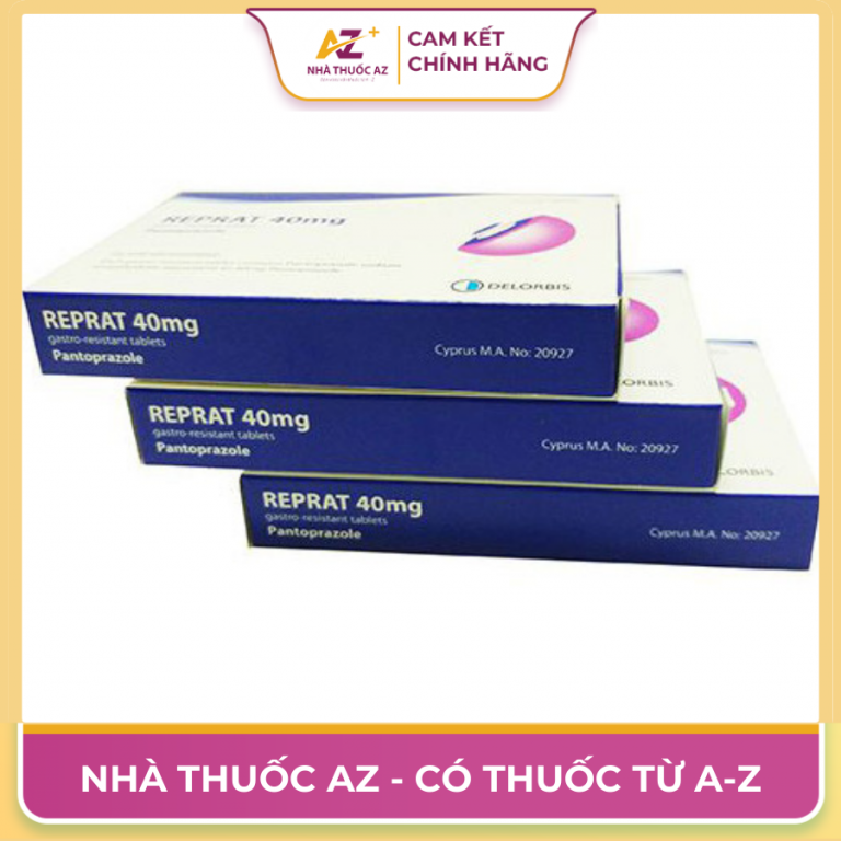 Thuốc Reprat 40mg – Pantoprazole – Công dụng, giá bán? - Nhà Thuốc AZ
