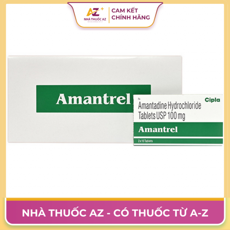 Thuốc Amantrel 100 mg – Cách dùng, liều dùng, giá bán ? - Nhà Thuốc AZ