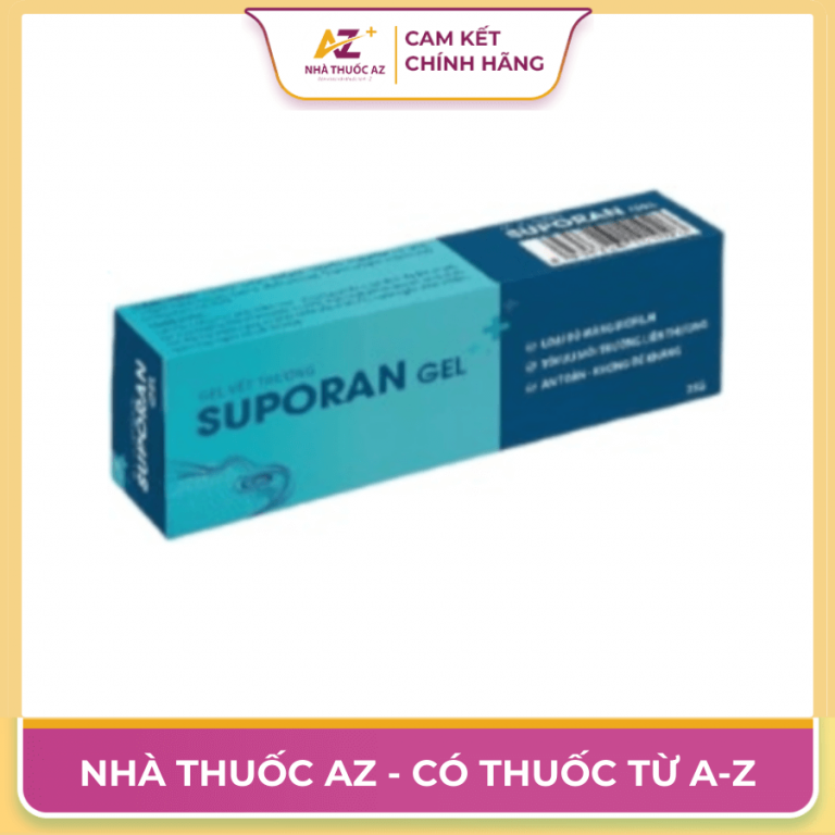 SUPORAN GEL – Giải pháp tối ưu giúp vết thương lành nhanh - Nhà Thuốc AZ