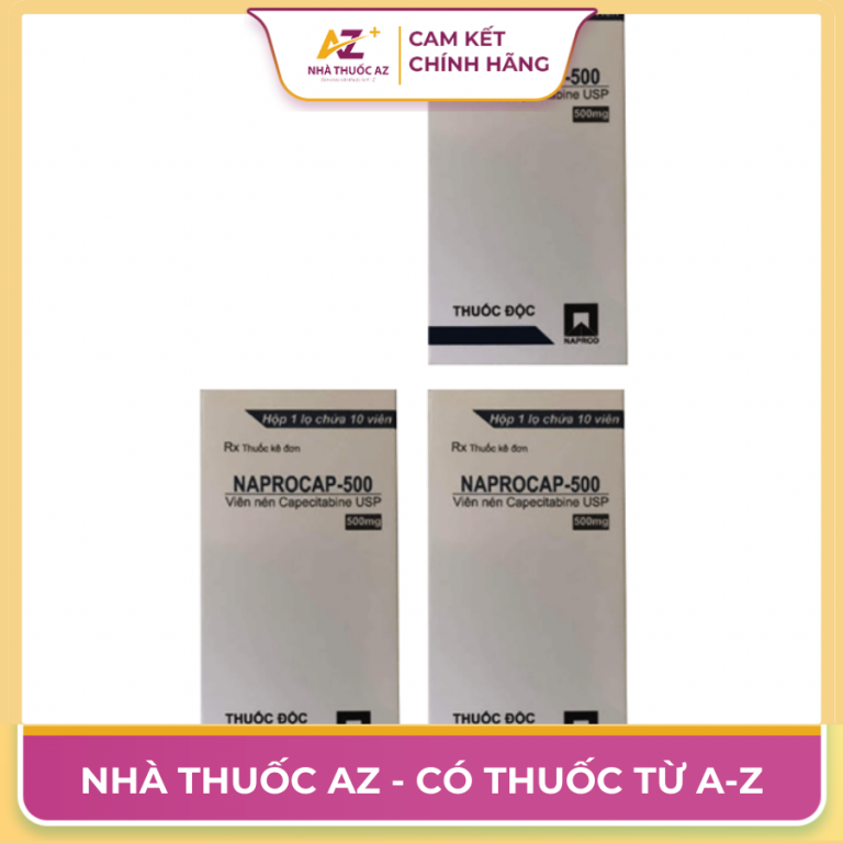 Thuốc Naprocap 500mg (Capecitabine) - Thông Tin Chi Tiết Về Thuốc Điều ...